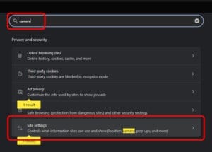 How to Select and Configure a Webcam in Chrome Browser - FormMarker